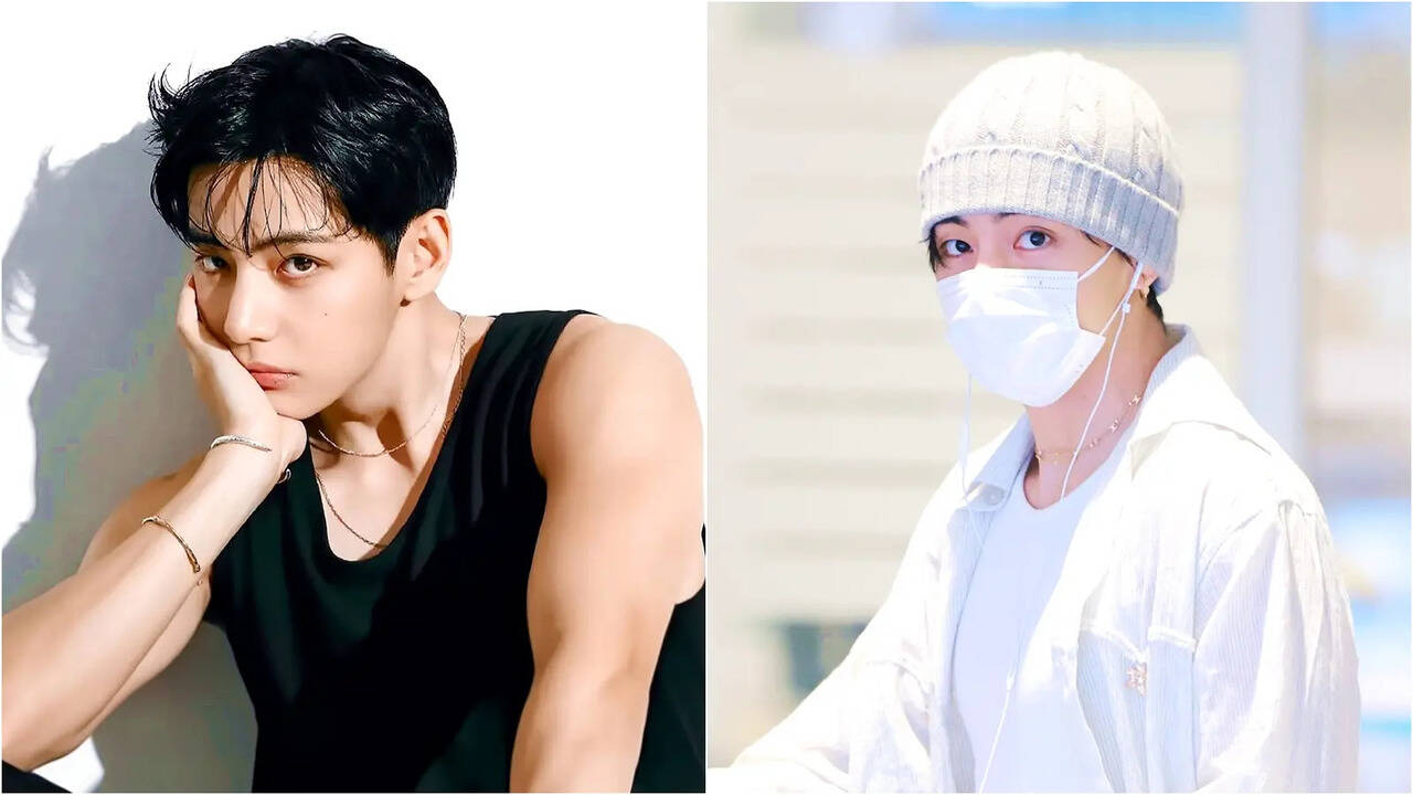 BTS V's Airport Appearance After Ceremonial First Pitch Has BIG Indian ...