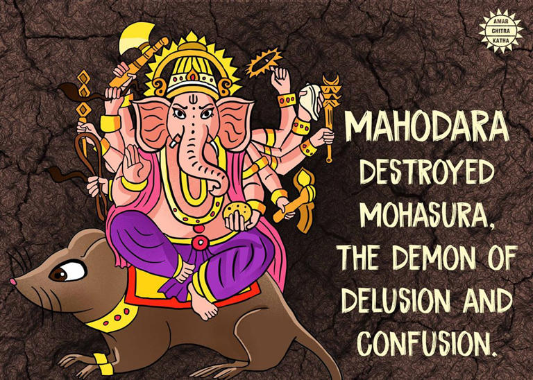 The Eight Avatars of Ganesha