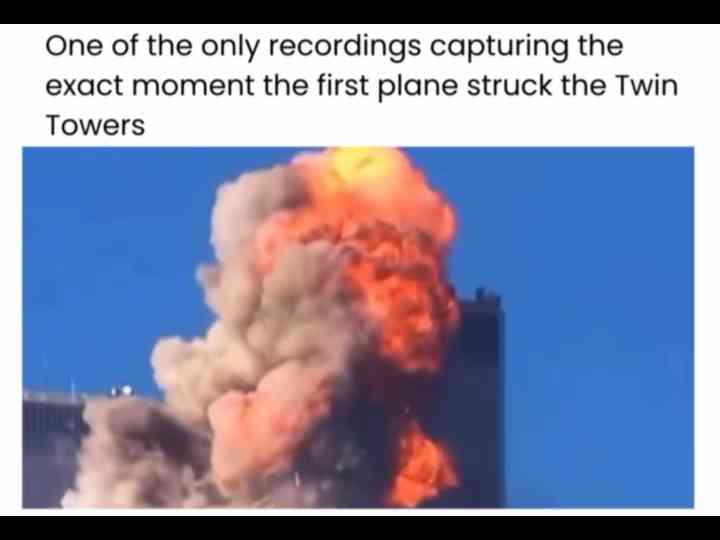 One Of The Only Recordings Of 9/11 Happening