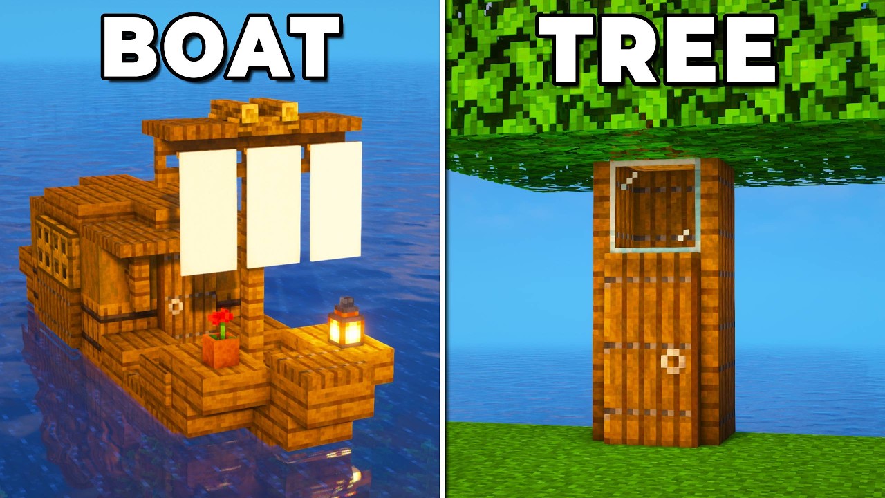 3 Starter Base Designs for Minecraft 1.21 Survival