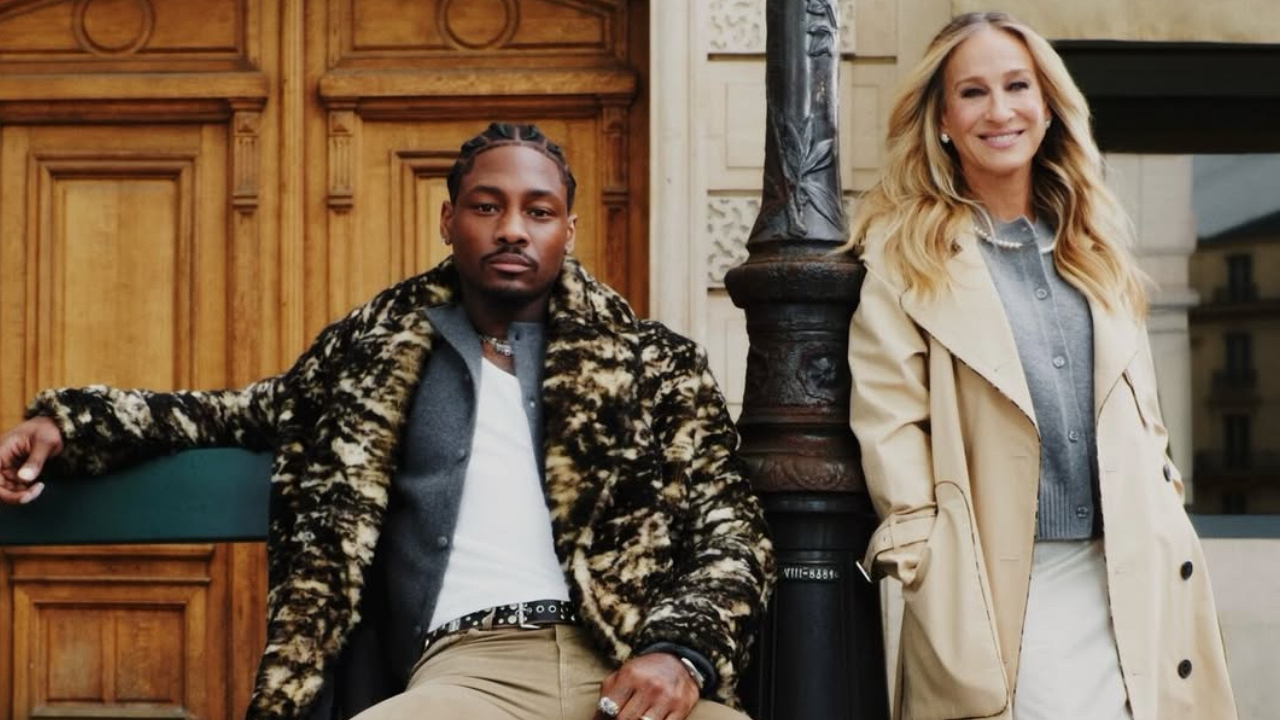 Stefon Diggs grabs spotlight with Sarah Jessica Parker in stylish UGG ...