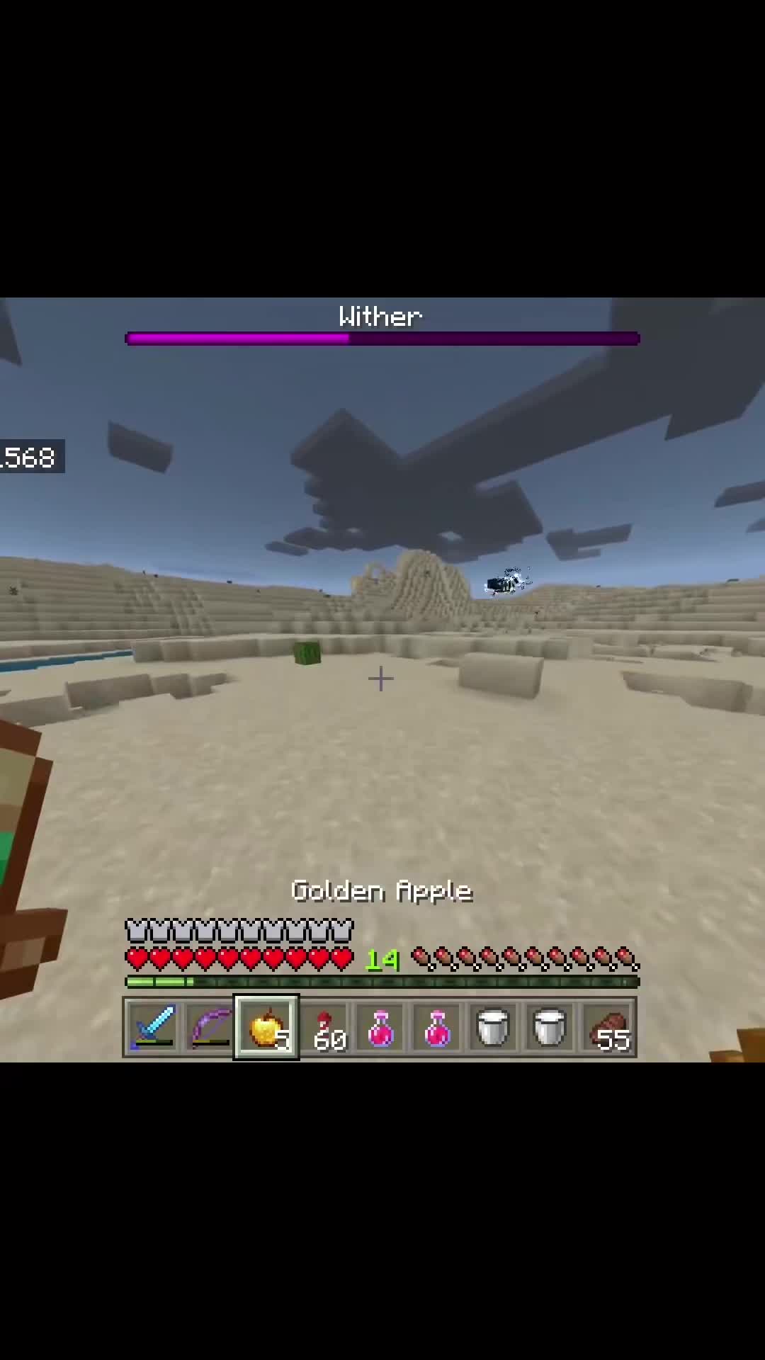 Give us the bedrock wither #minecraft #mc #mcyt #hardcoreminecraft #b