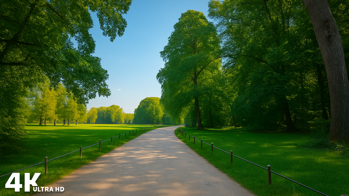Parco Englischer Garten a Monaco – Passeggiata in Germania (4K)