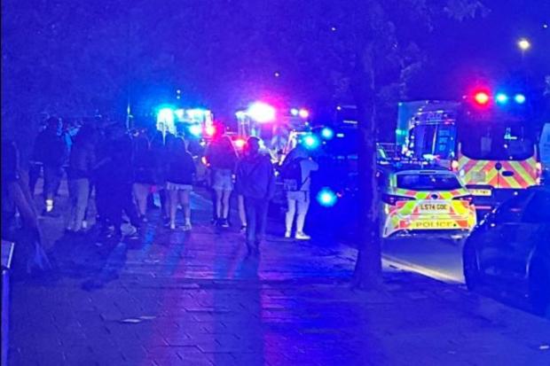 Three people taken to hospital after triple stabbing in south east London