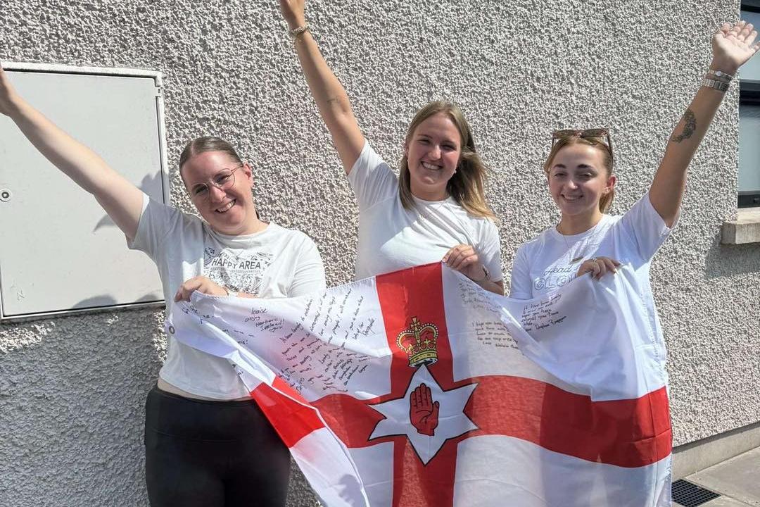 Exchangees welcomed Northern Ireland by Cappagh YFC