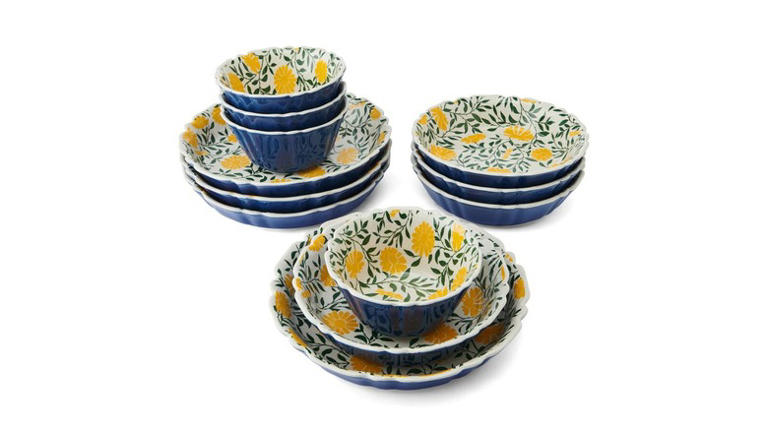 8 Budget Dinnerware Sets That Will Add A Pop Of Color To Your Meal