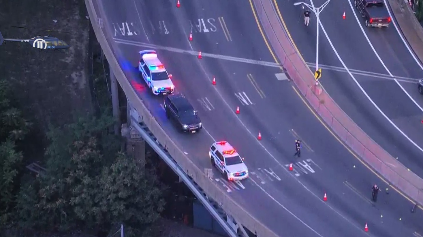 Crash investigation near Lincoln Tunnel shuts down roadway: Port Authority