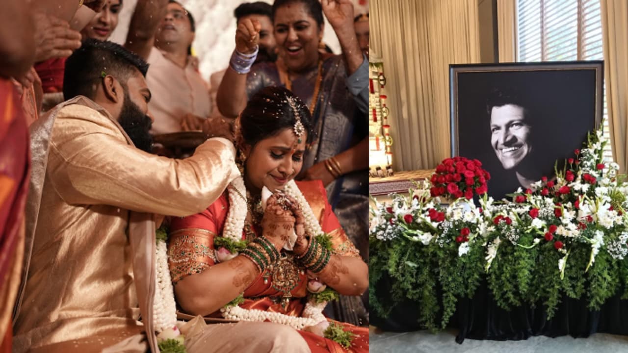 Anchor Anushree Fondly Remembers Puneeth Rajkumar During Wedding ...