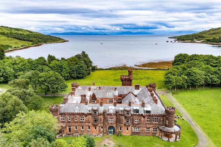 Huge landmark castle on remote island you could now own for £750,000