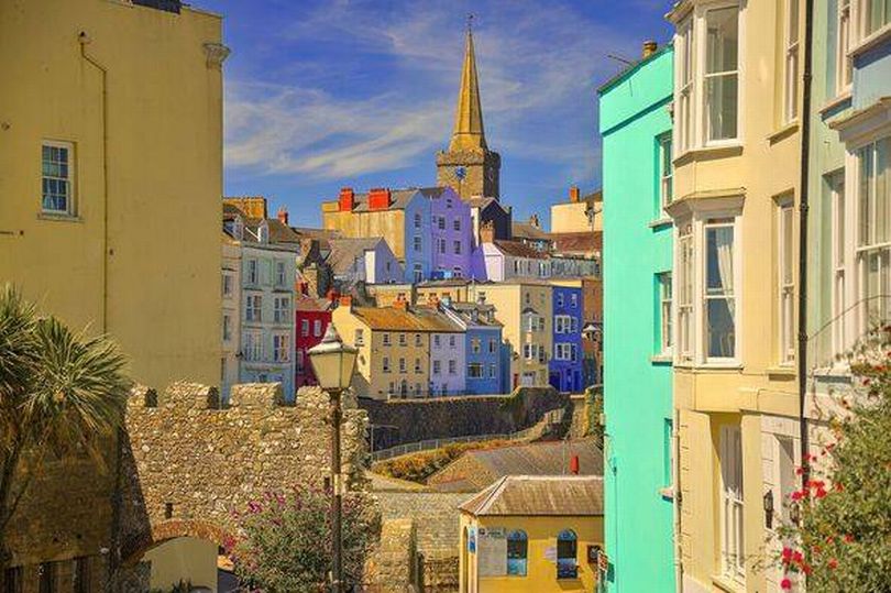 'Adorable' Welsh town one of UK's 'most colourful' with stunning ...