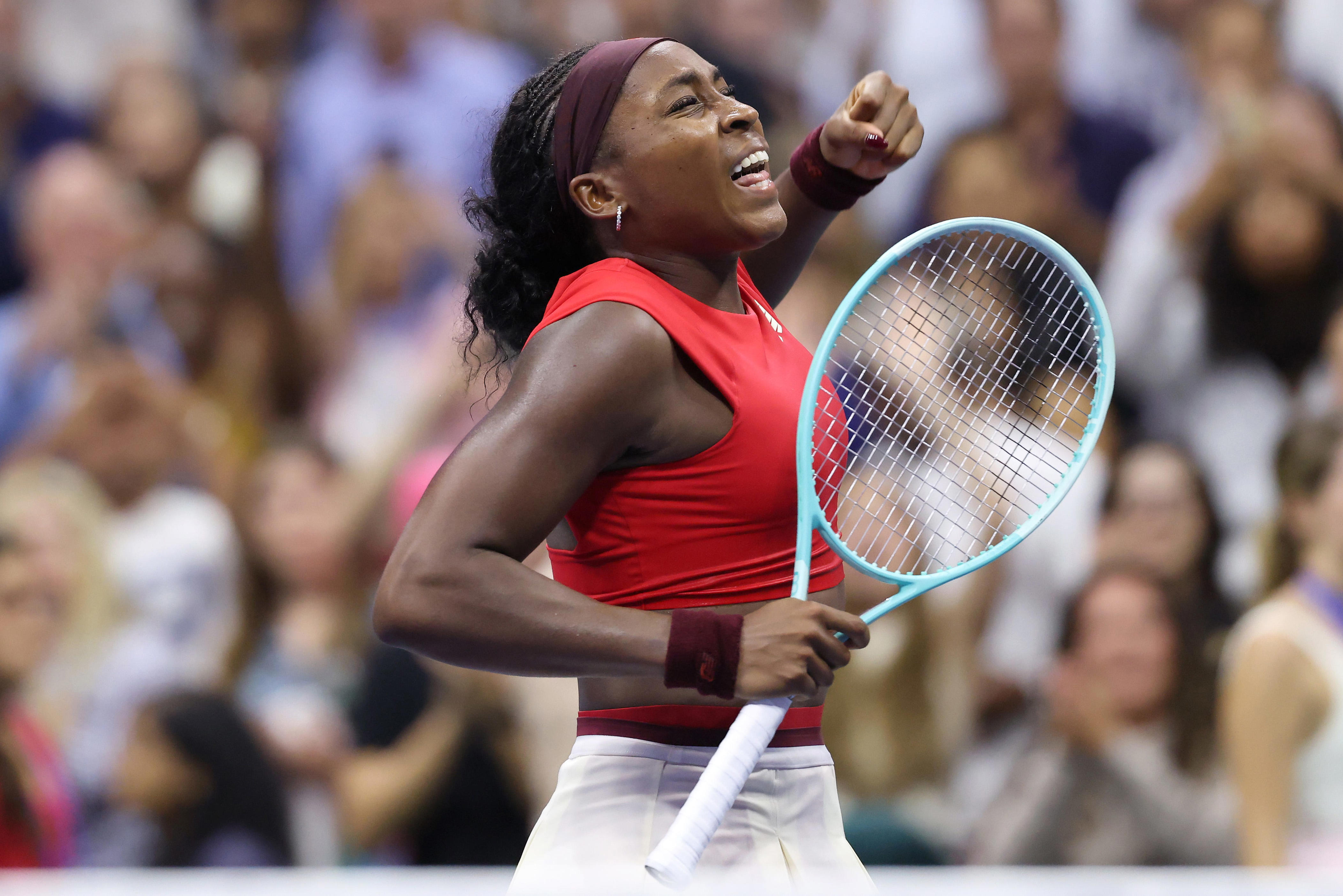 When is Coco Gauff US Open match today? TV schedule, streaming info to ...