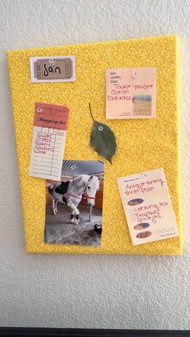 DIY Bulletin Board Makeover Boujee on a Budget Wall Art for Your Home ...