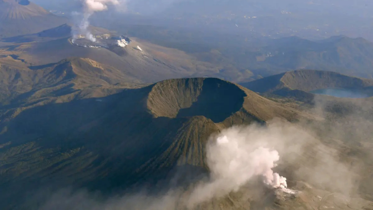 Japan's Mt Shinmoedake Erupts, Spews Volcanic Ash 5.5 Km In Sky | WATCH