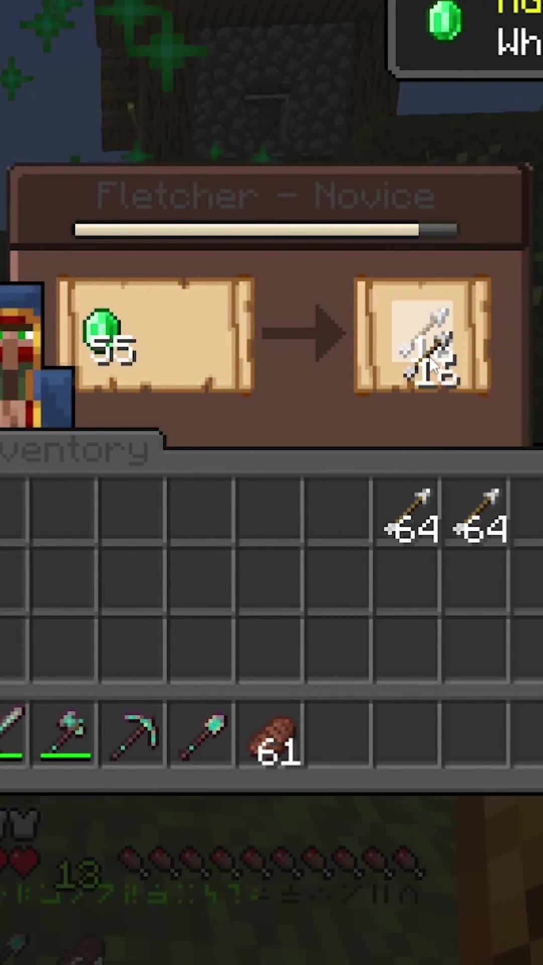 EZ totems of undying #minecraft #mcyt #mc #hardcore #hardcoreminecraf...