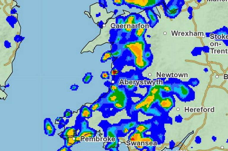 Met Office issues eight-hour weather warning for six parts of Wales