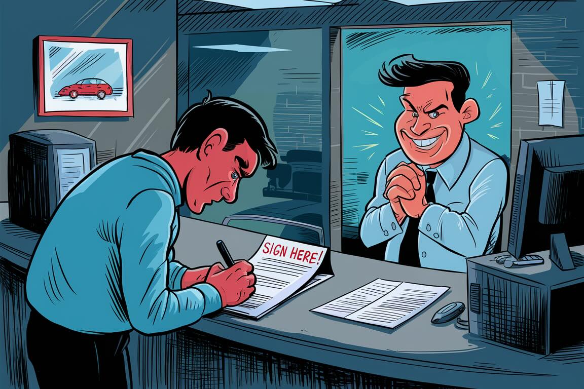 A shocking surcharge for car rental insurance with Sixt. How do I fix this?