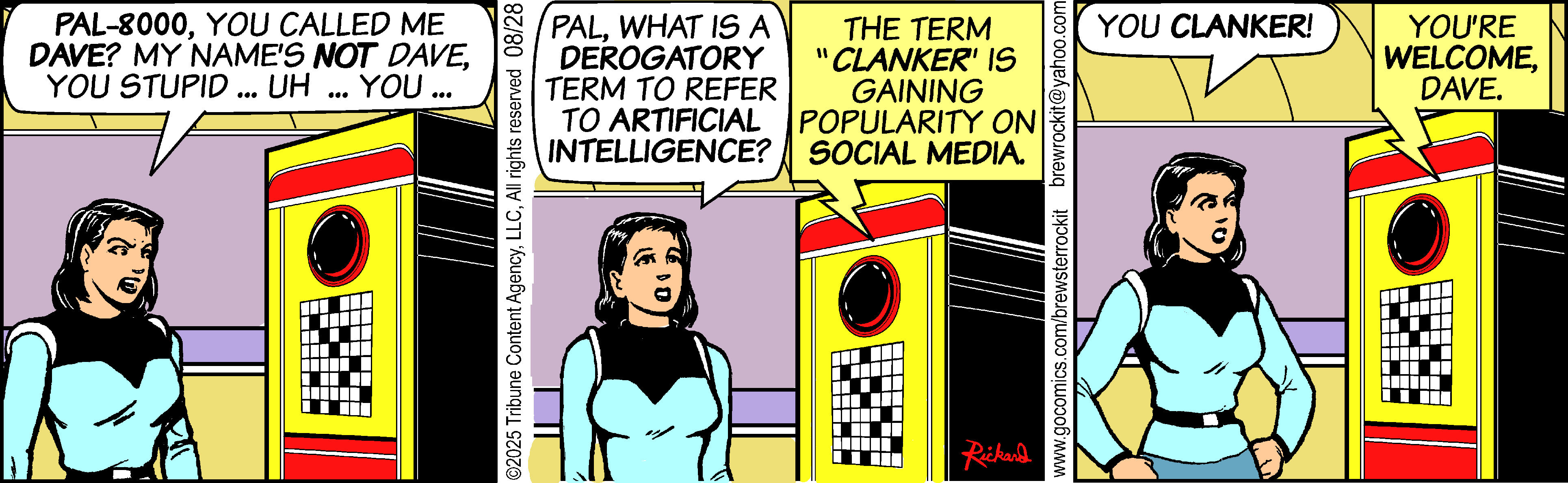 Brewster Rockit by Tim Rickard