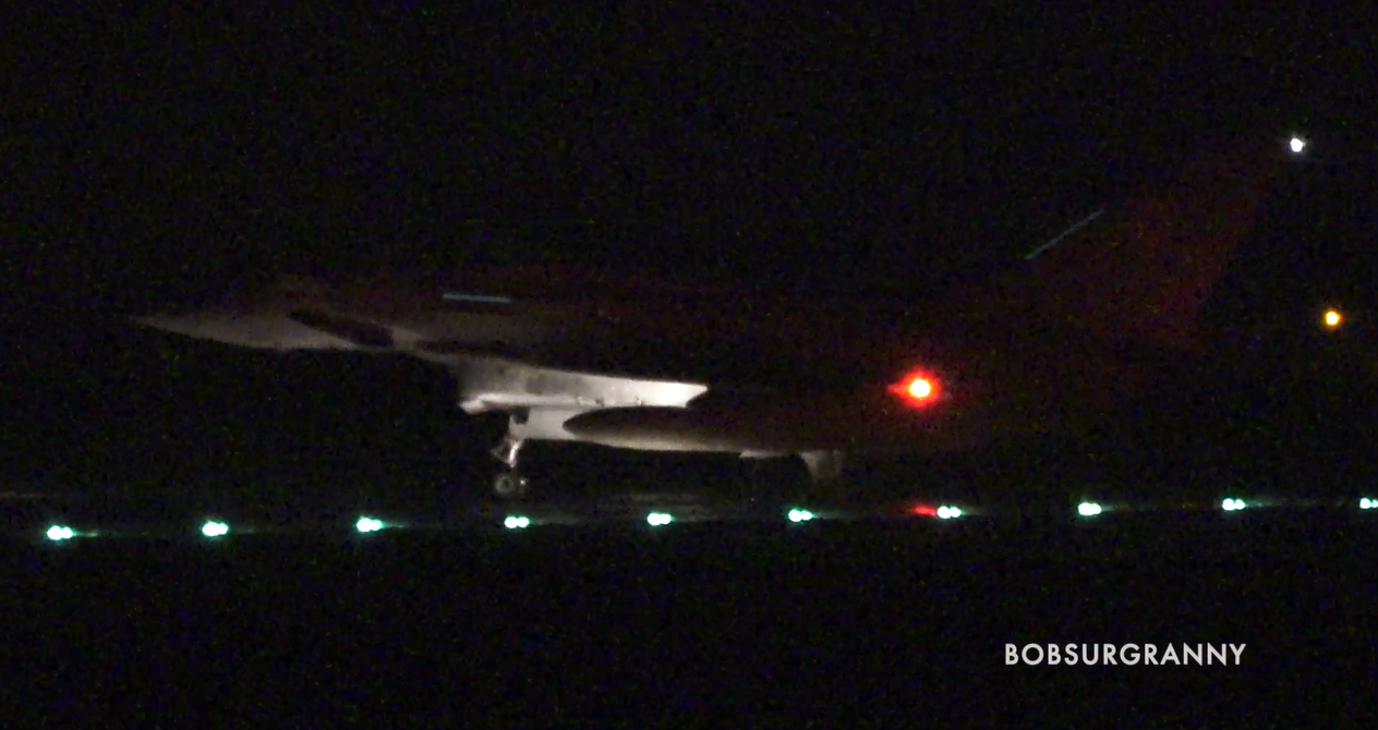 Typhoon Jet Takeoff with Full Afterburners Sends Water Flying