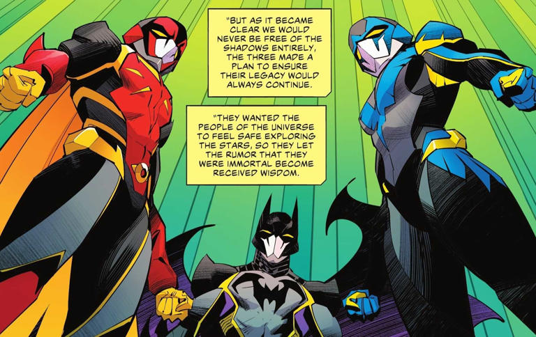 DC Reveals First Batman, Robin & Nightwing in Immortal Legend Canon