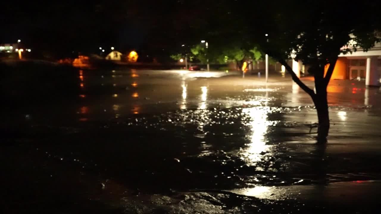 Provo Mudslide floods church, clean up crews start to handle the muddy ...