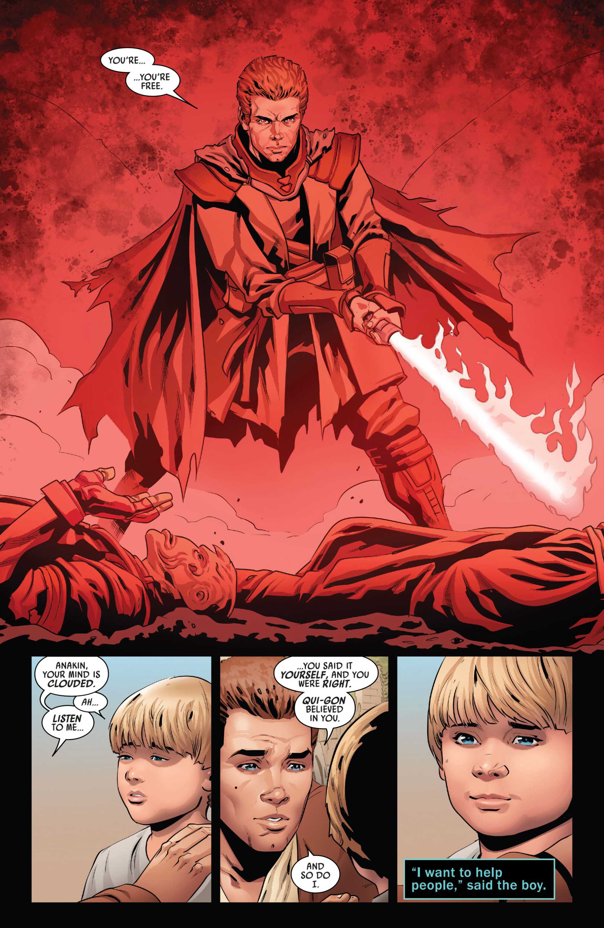 Anakin Skywalker's True Jedi Destiny Revealed in Star Wars Comic