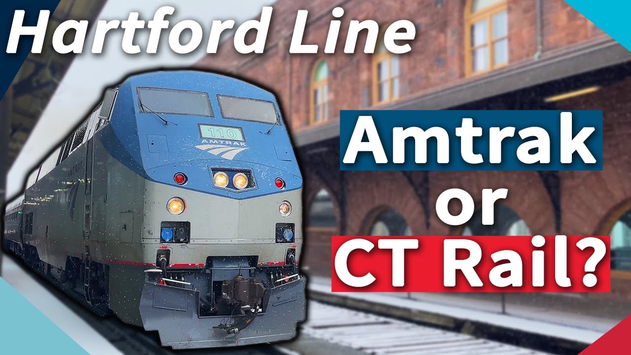 Riding the Hartford Line Amtrak or CT Rail