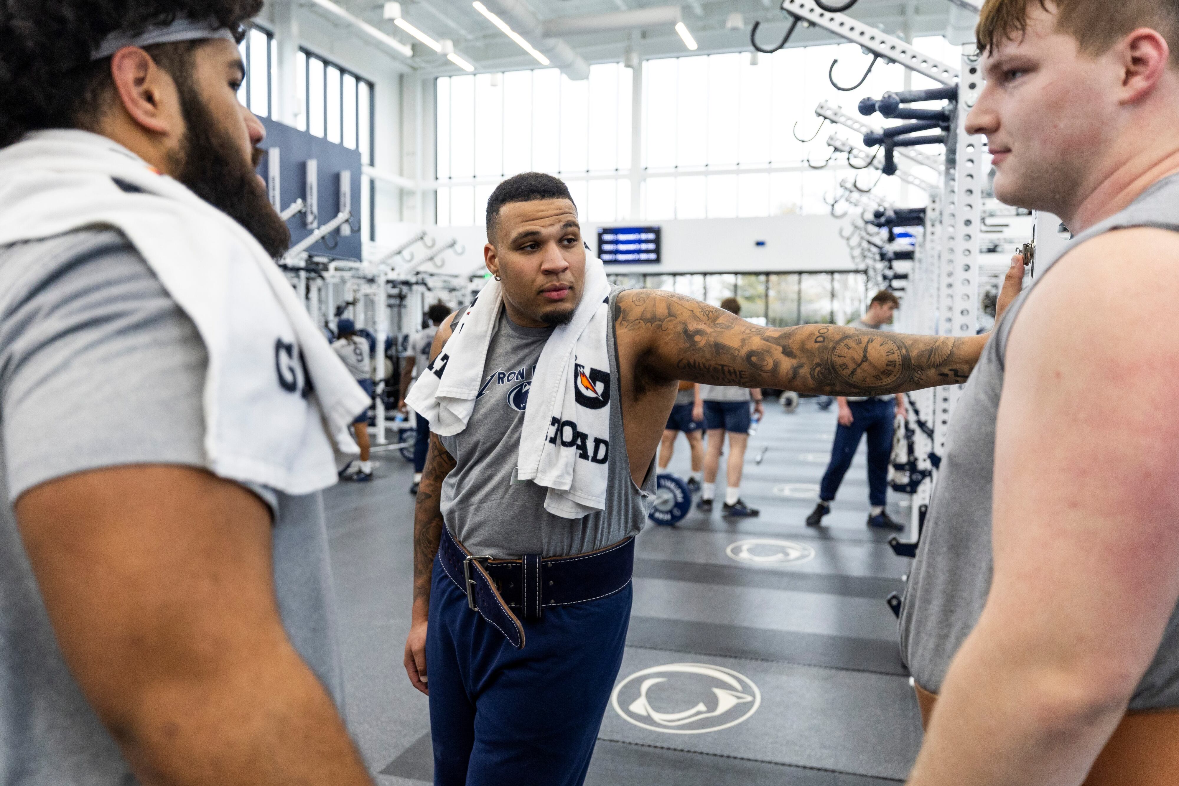 Penn State’s Vega Ioane on his remade body, the offensive line coming ...