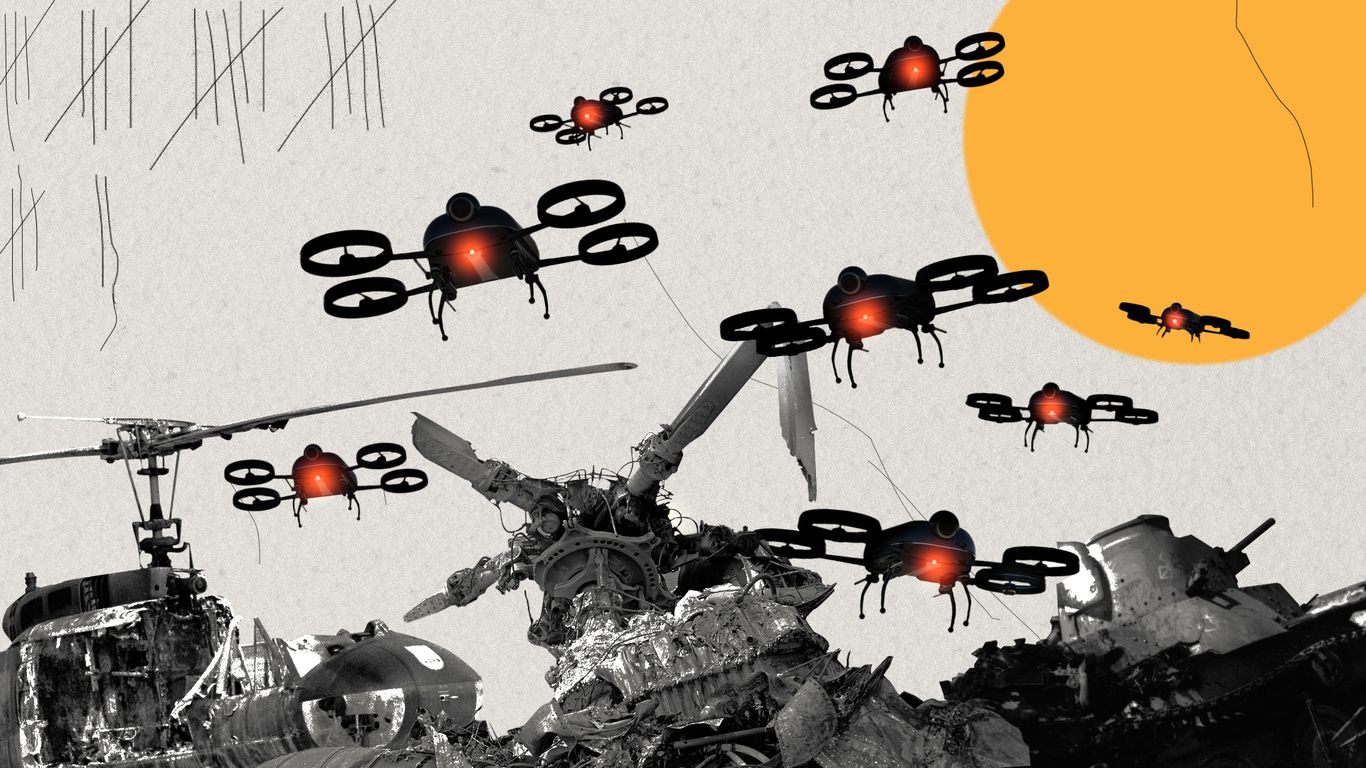 Exclusive: Electromagnetic weapon zaps drone swarm in seconds