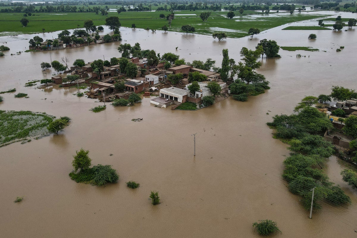 Pakistan floods force mass evacuations as Sikh holy shrine inundated