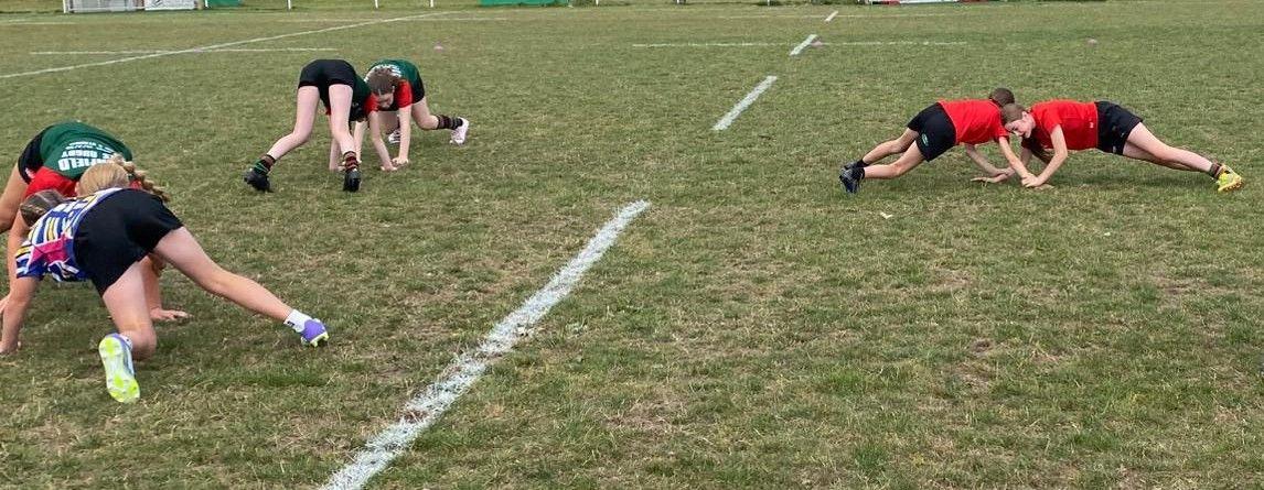 Leicester Tigers coaching session held at Dronfield Rugby Club