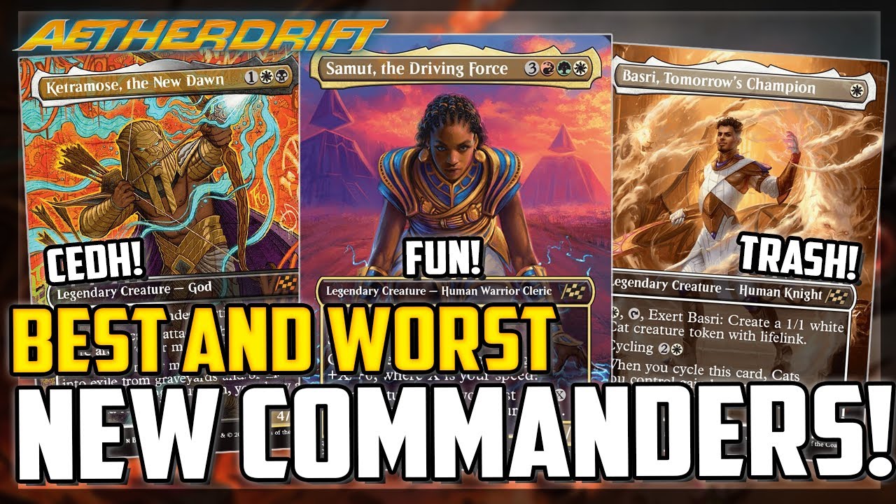 Aetherdrift Commanders Ranked – Best, Worst, and cEDH in Magic The ...