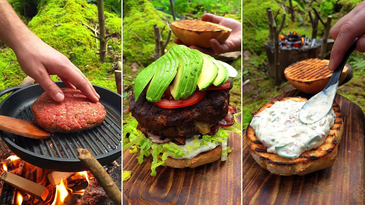This Burger Was Made Deep in the Forest - And It’s Absolute Fire
