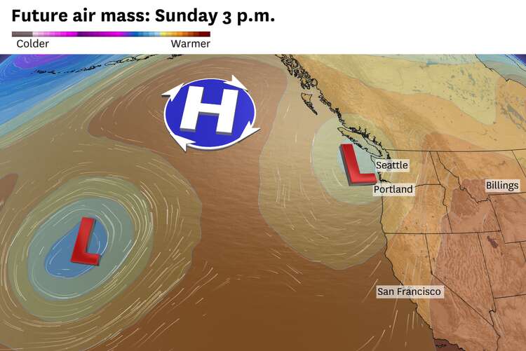 California weather: Omega, rex block patterns dominate before possible heat