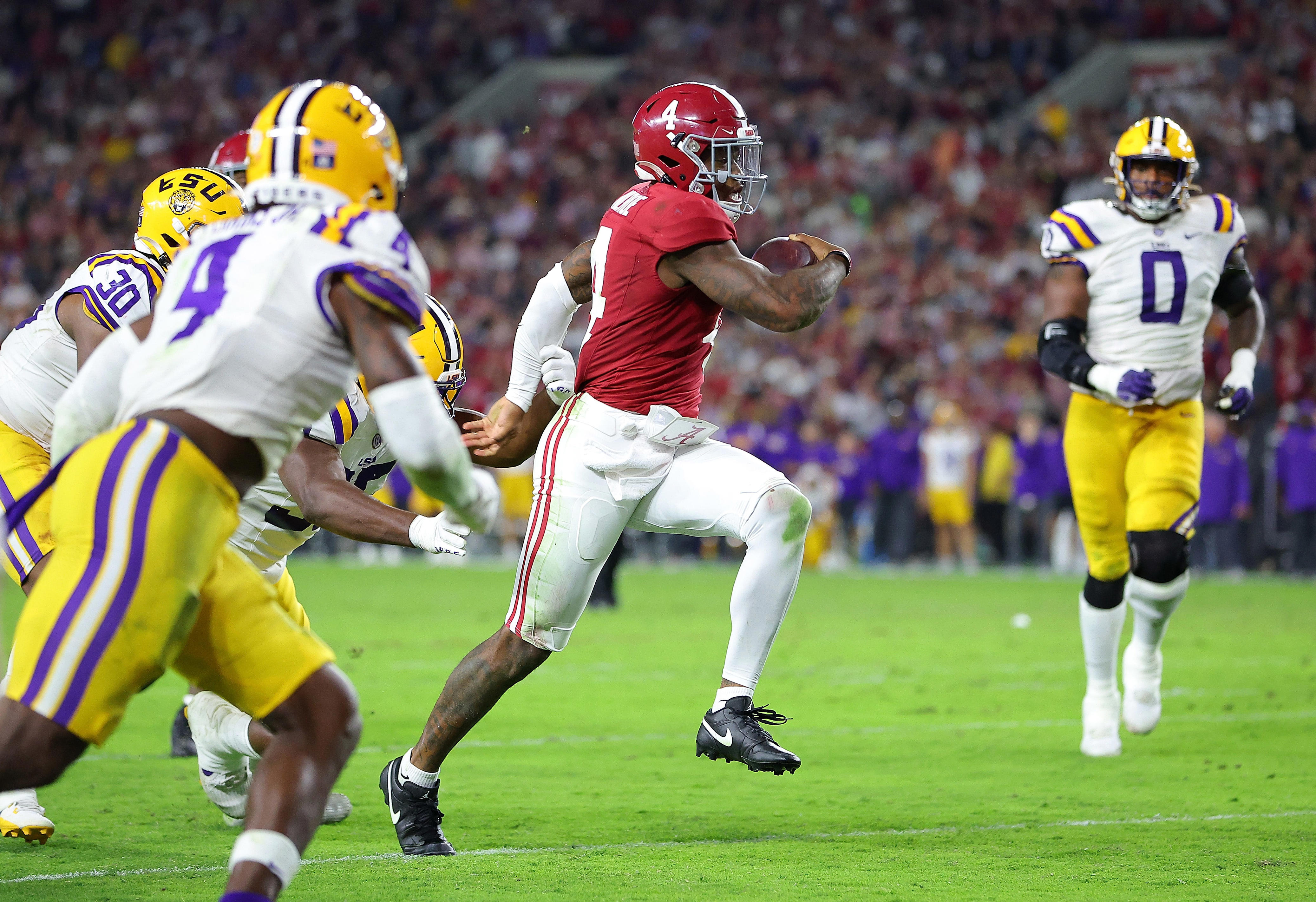 LSU looks to fix 2024 struggles vs. dual-threat QBs ahead of Clemson ...