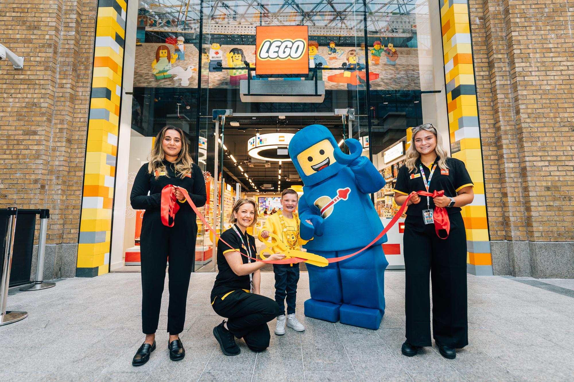 One of the first Lego customers in new Belfast store buys iconic £589. ...