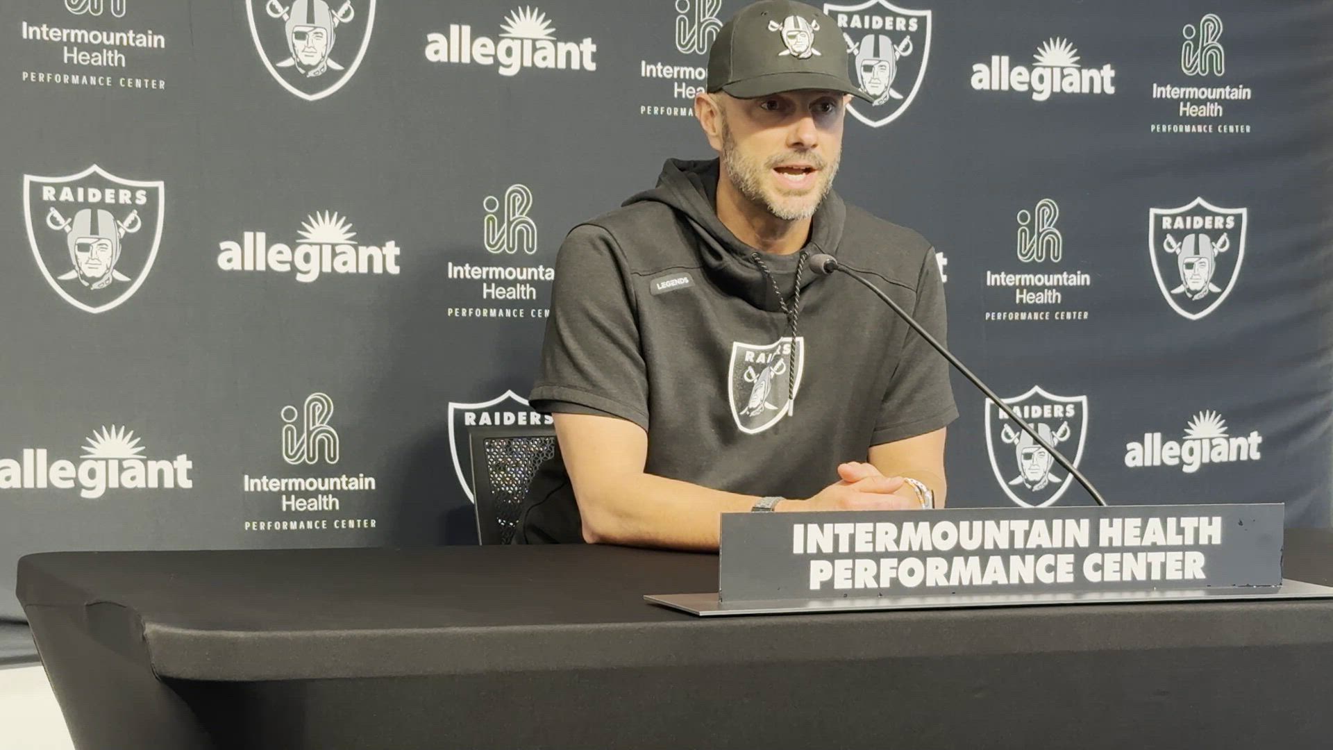 Las Vegas Raiders GM John Spytek on C Will Putnam and RB Dylan Laube