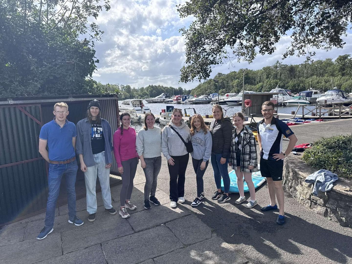 Exchangees welcomed Northern Ireland by Cappagh YFC