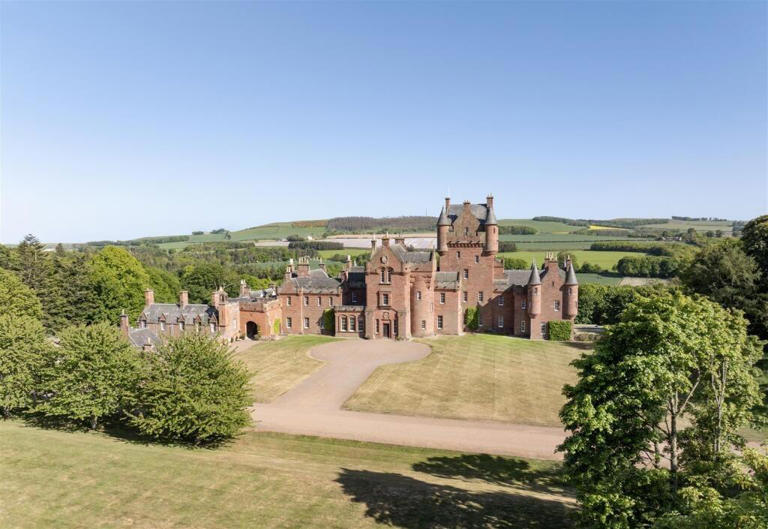 Ayton Castle in Scotland put up for sale with unique 14th century ...