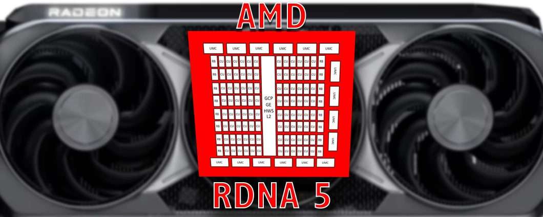 AMD RDNA 5: la GPU top di gamma con 512-bit di bus memoria