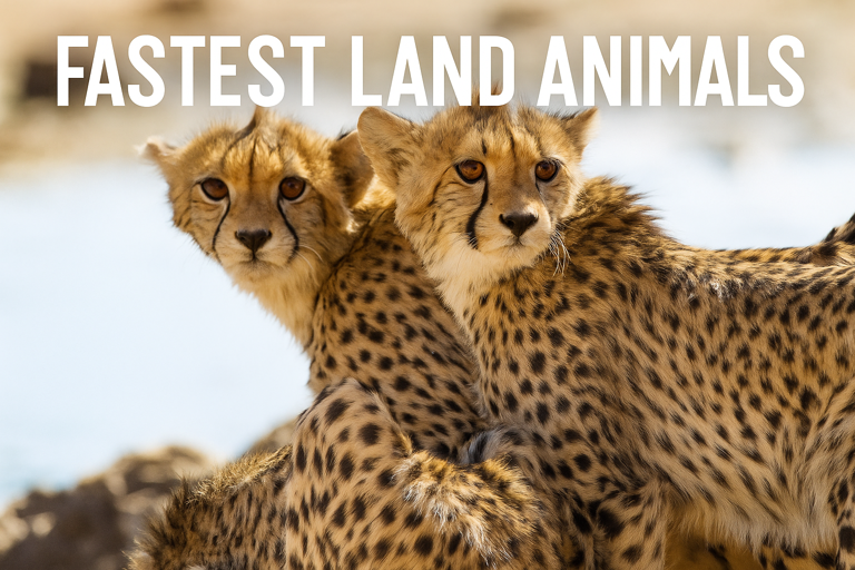Fastest Land Animals on Earth