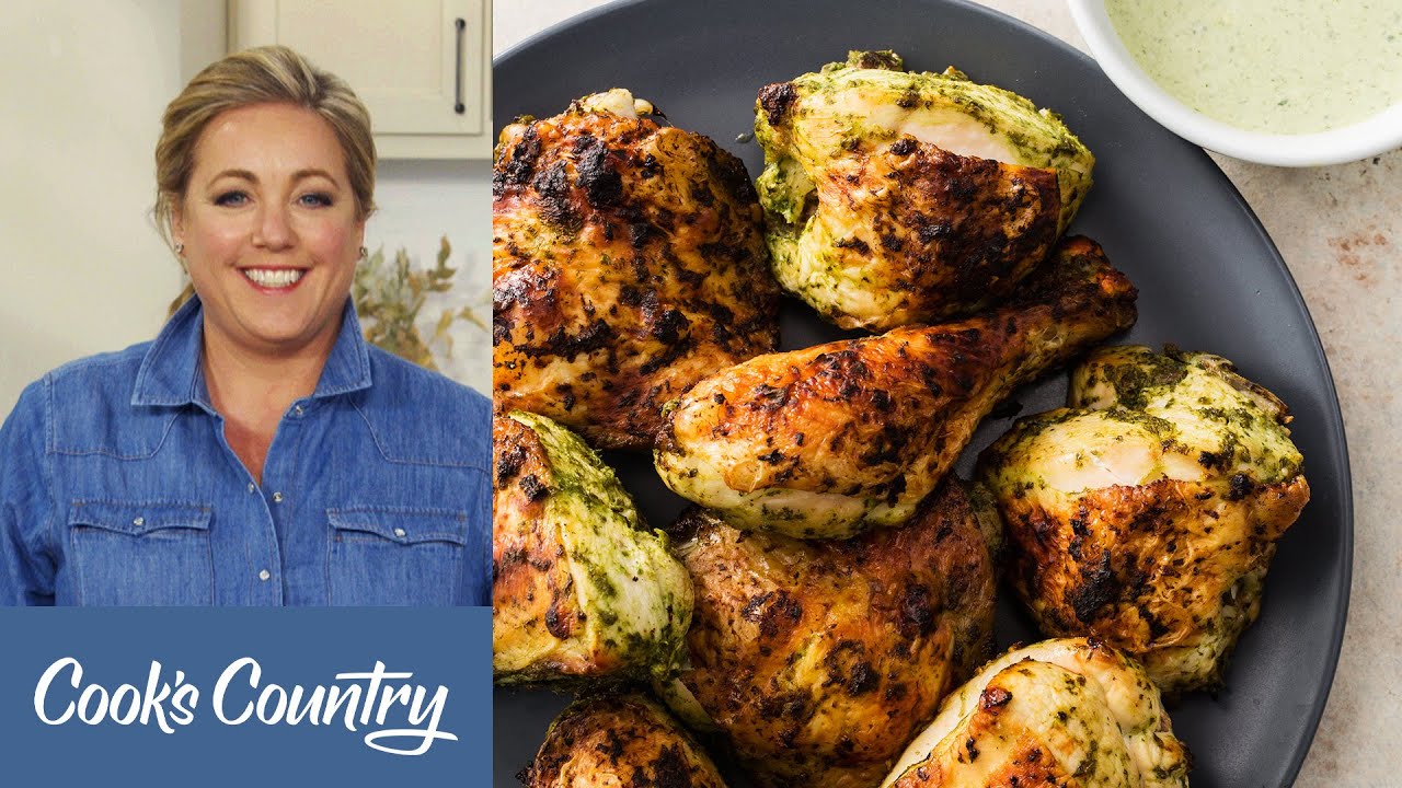 Green goddess roast chicken: Herby, creamy, and packed with flavor