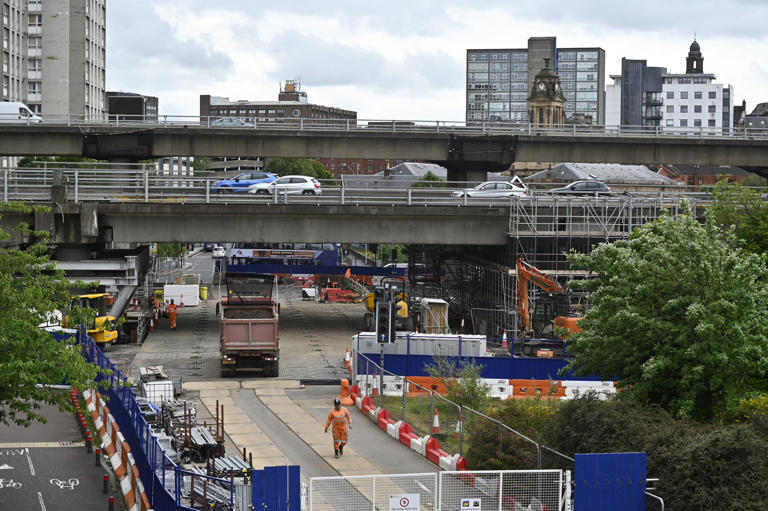 Long-running M8 Glasgow Woodside viaducts roadworks extended by another ...