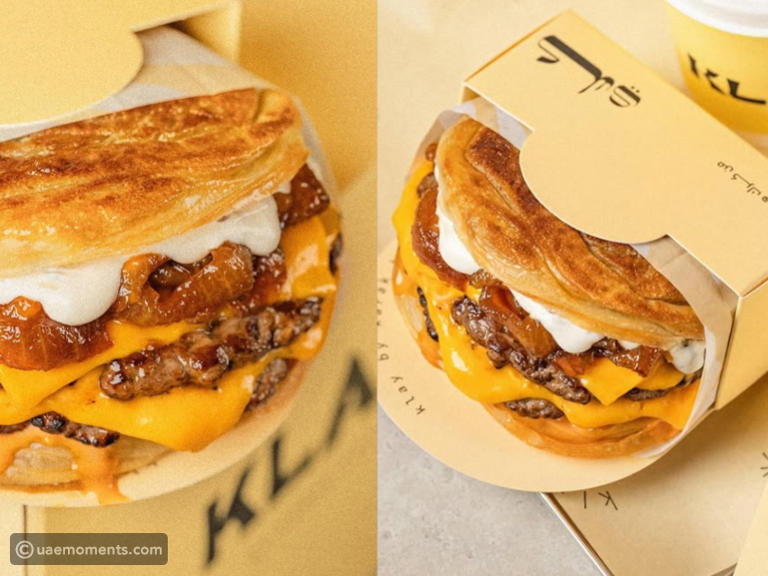 This Paratha Smash Burger Has Gone Viral in Dubai