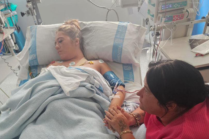 Ibiza mum hit by car suffers broken spine and horror injuries as she ...