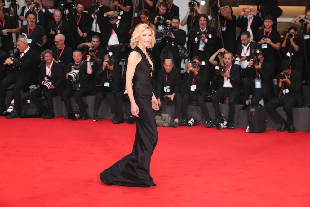 Cate Blanchett repeats dress and steals the show at Venice Film ...