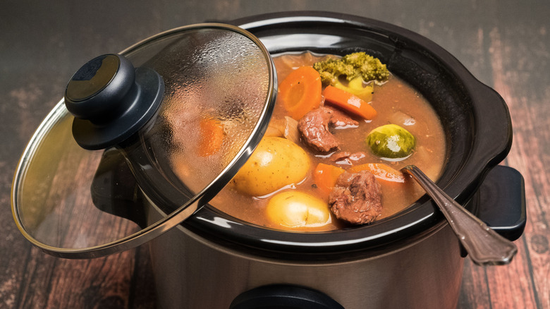 The Scary Results Of Overfilling Your Slow Cooker Are Easily Avoidable