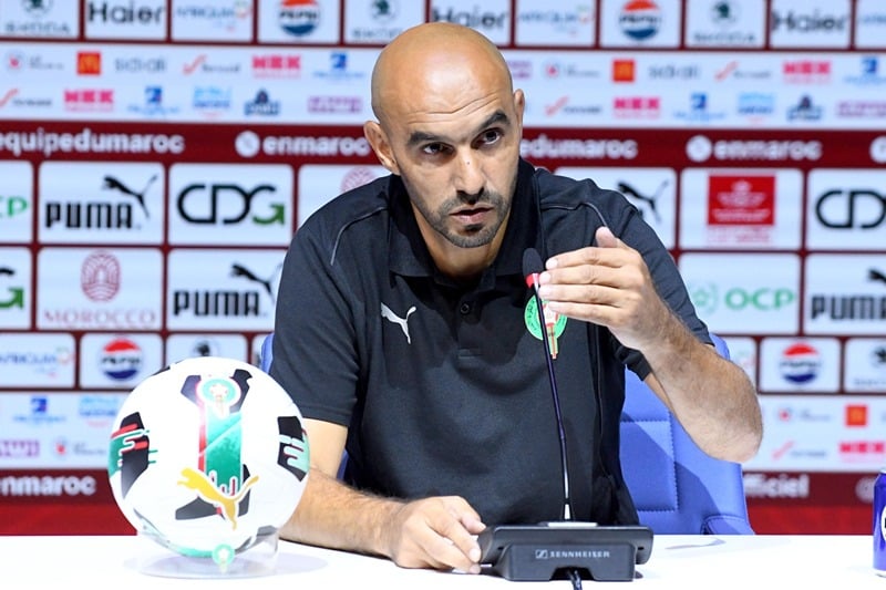 Walid Regragui dévoilera sa liste jeudi avant les matches contre ...