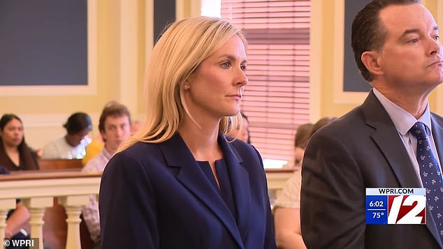 Court appearance of Rhode Island AG who played 'Don't you know who I am ...