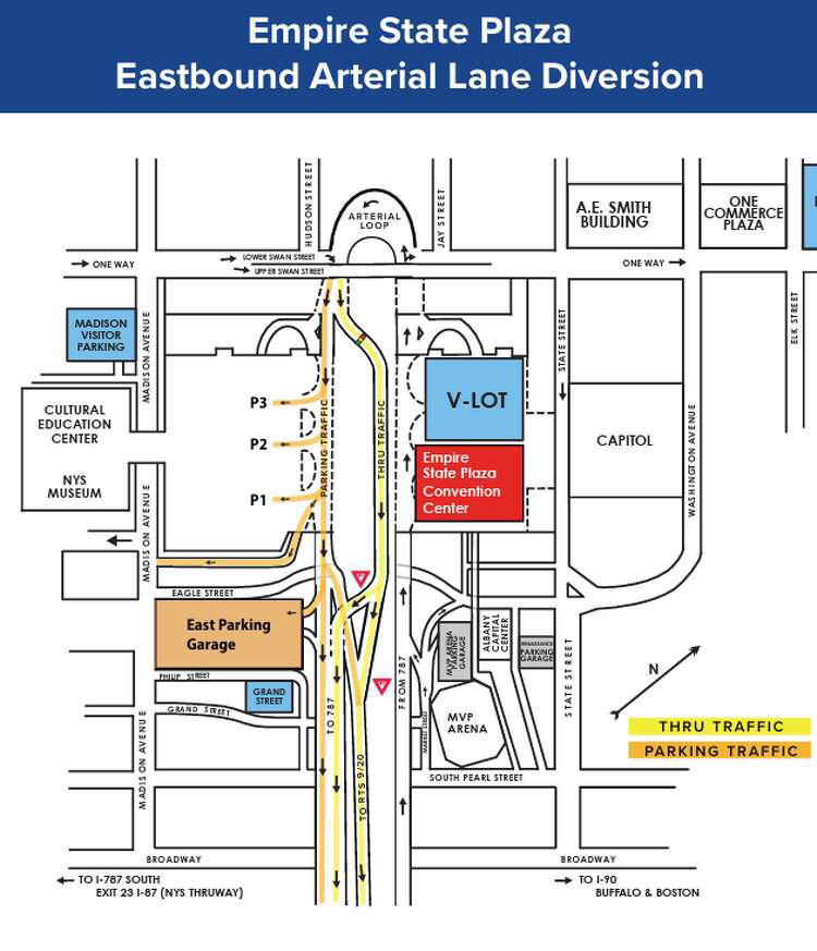 Detour in place, work set to begin on South Mall Arterial road project ...