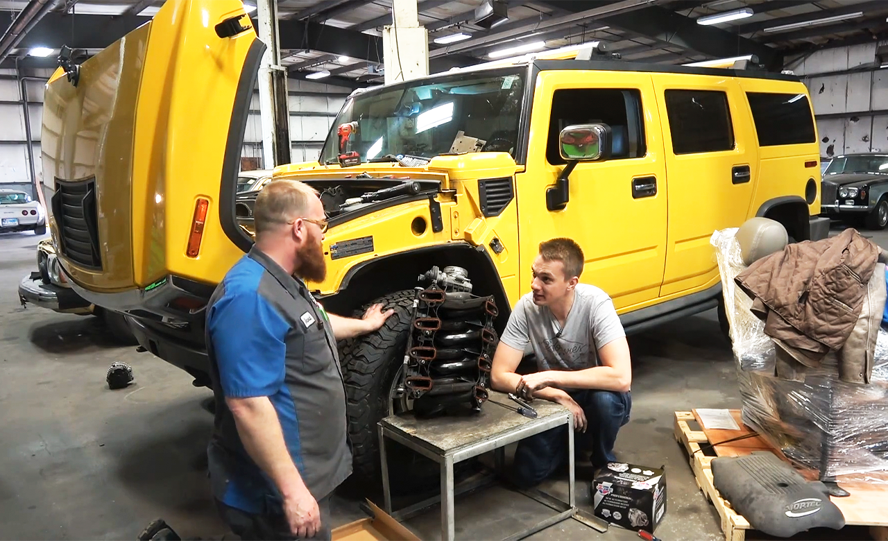 Can the cheapest Hummer H2 be saved? Looking inside the 6.0 Vortec